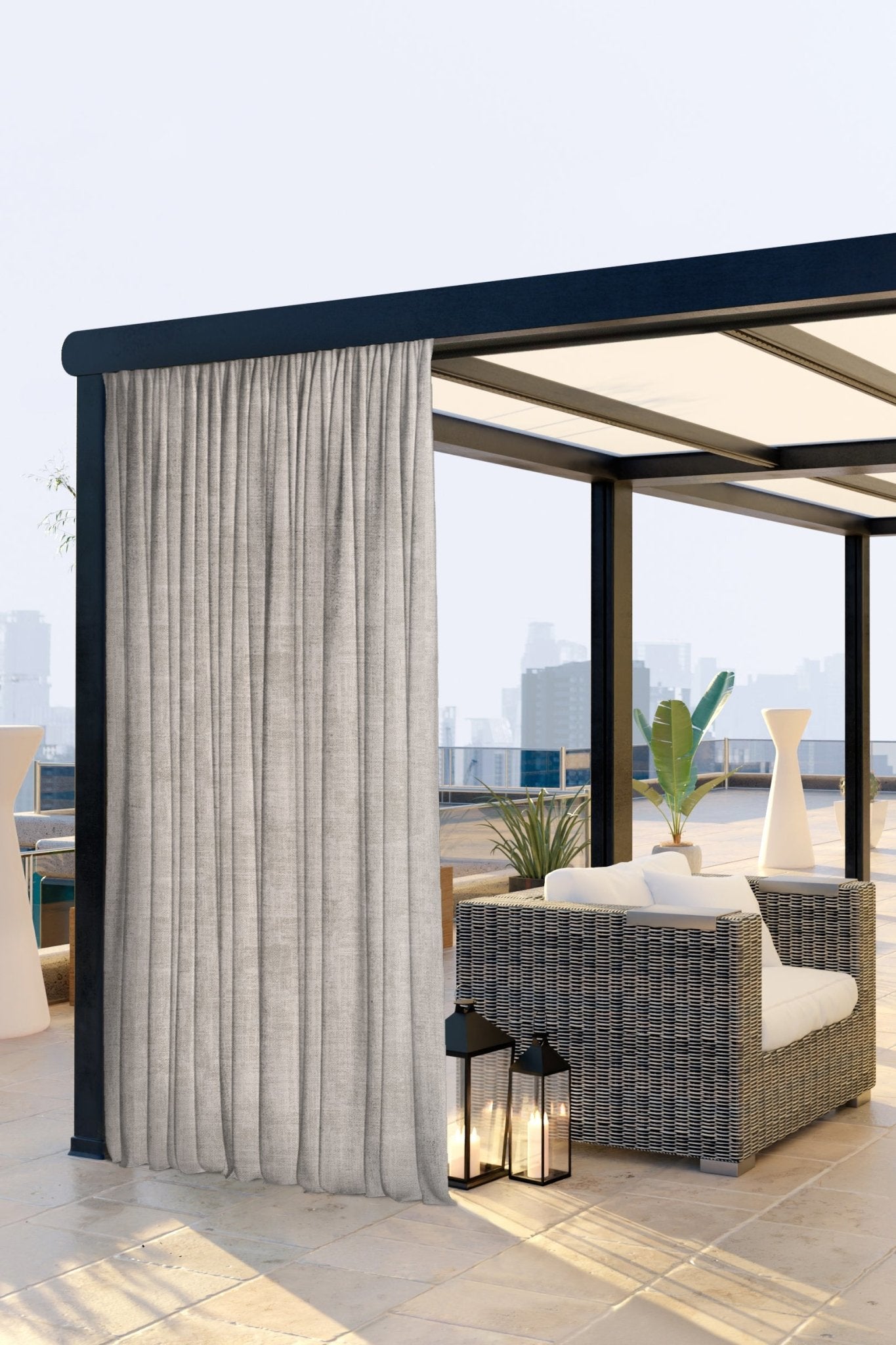 Cortina de Exterior para Balcon y Terraza Natal – sokios